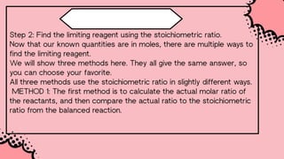 Limiting reactants Module 10.powerpointxxxxx | PPT