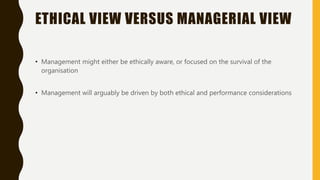 Unregulated Corporate Reporting Decisions : Considerations of Systems ...
