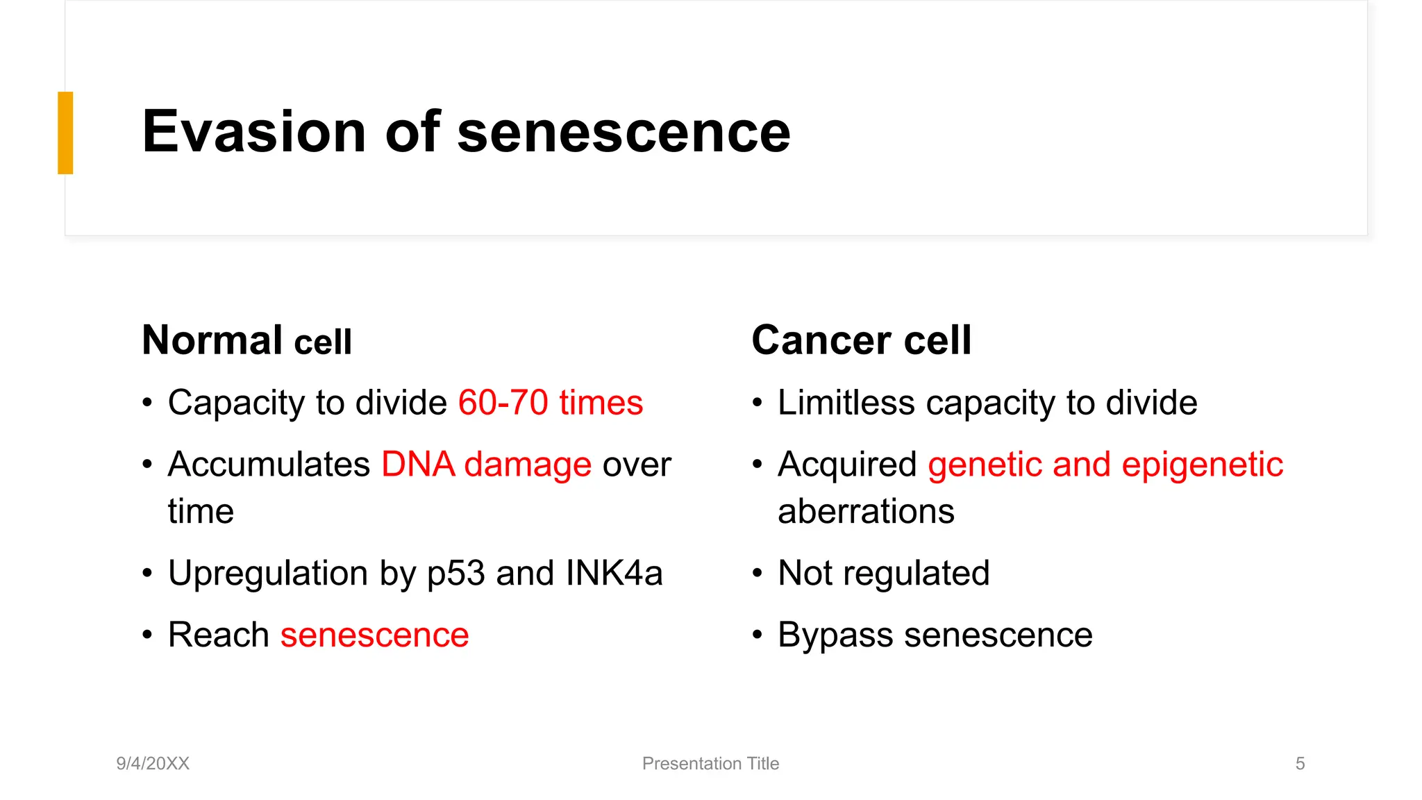 Limitless replicative potential powerpoint | PPTX