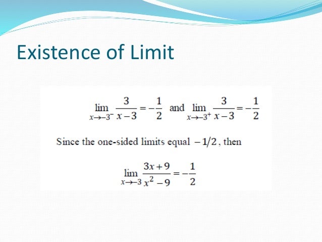 Limit Of Functions Cba College Of Business Ad
