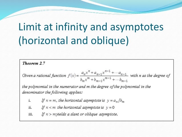 Limit of functions (CBA College of Business Ad)