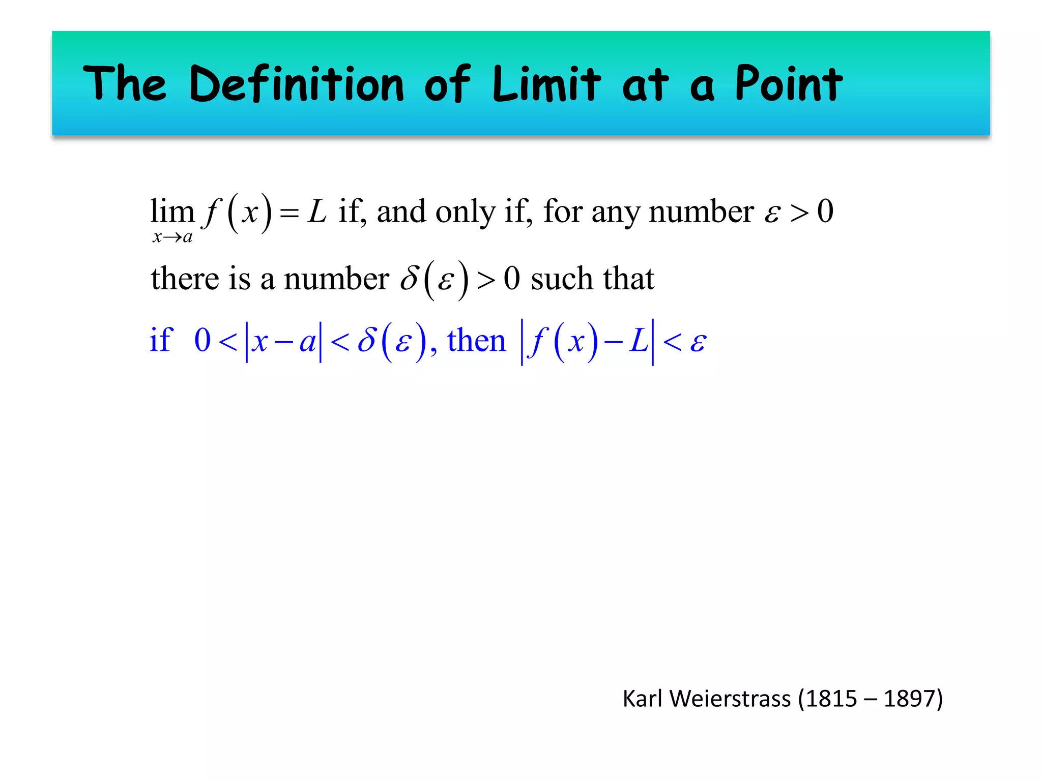 Limit presentation pptx | PPTX