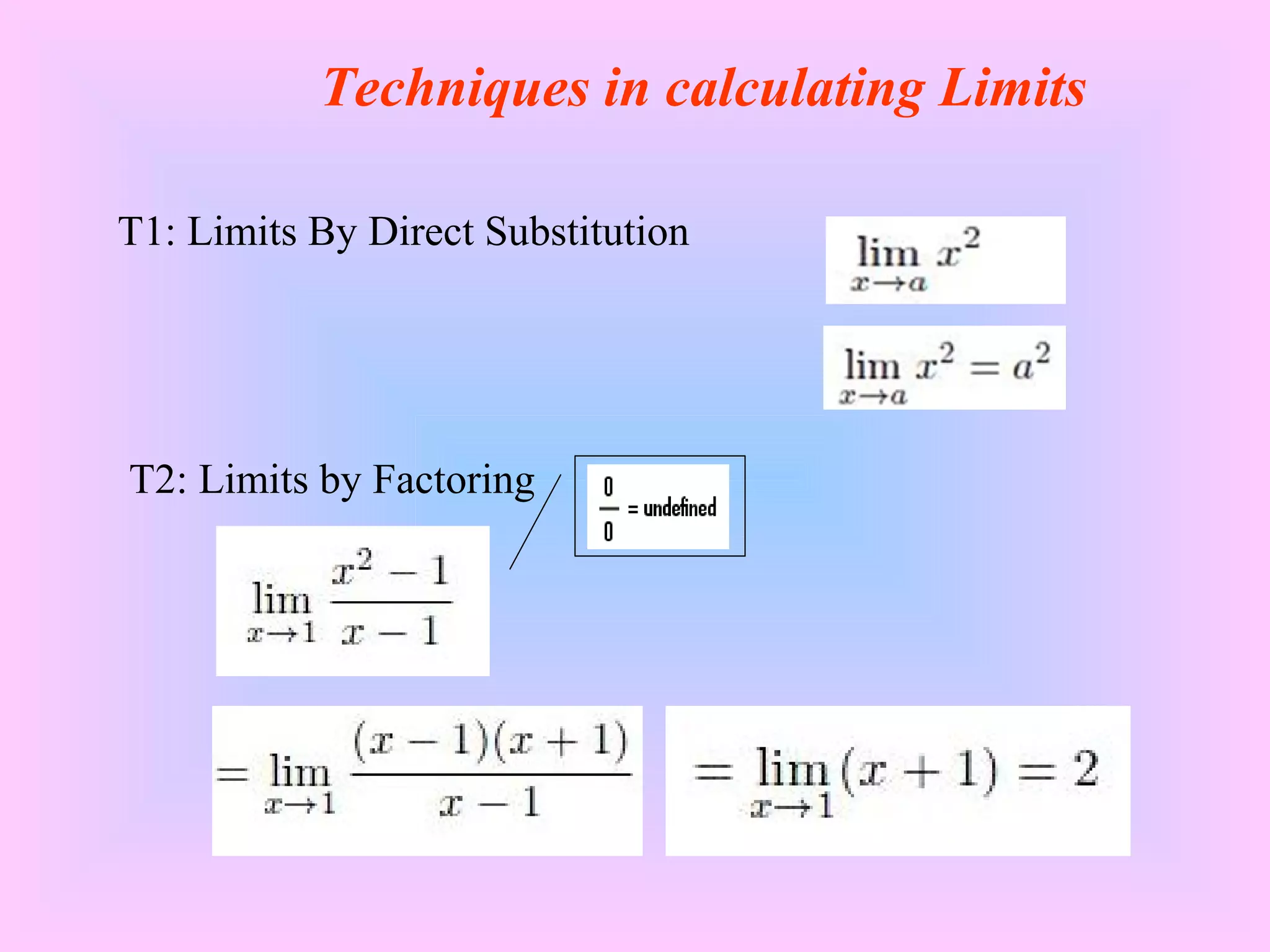Limits | PPT
