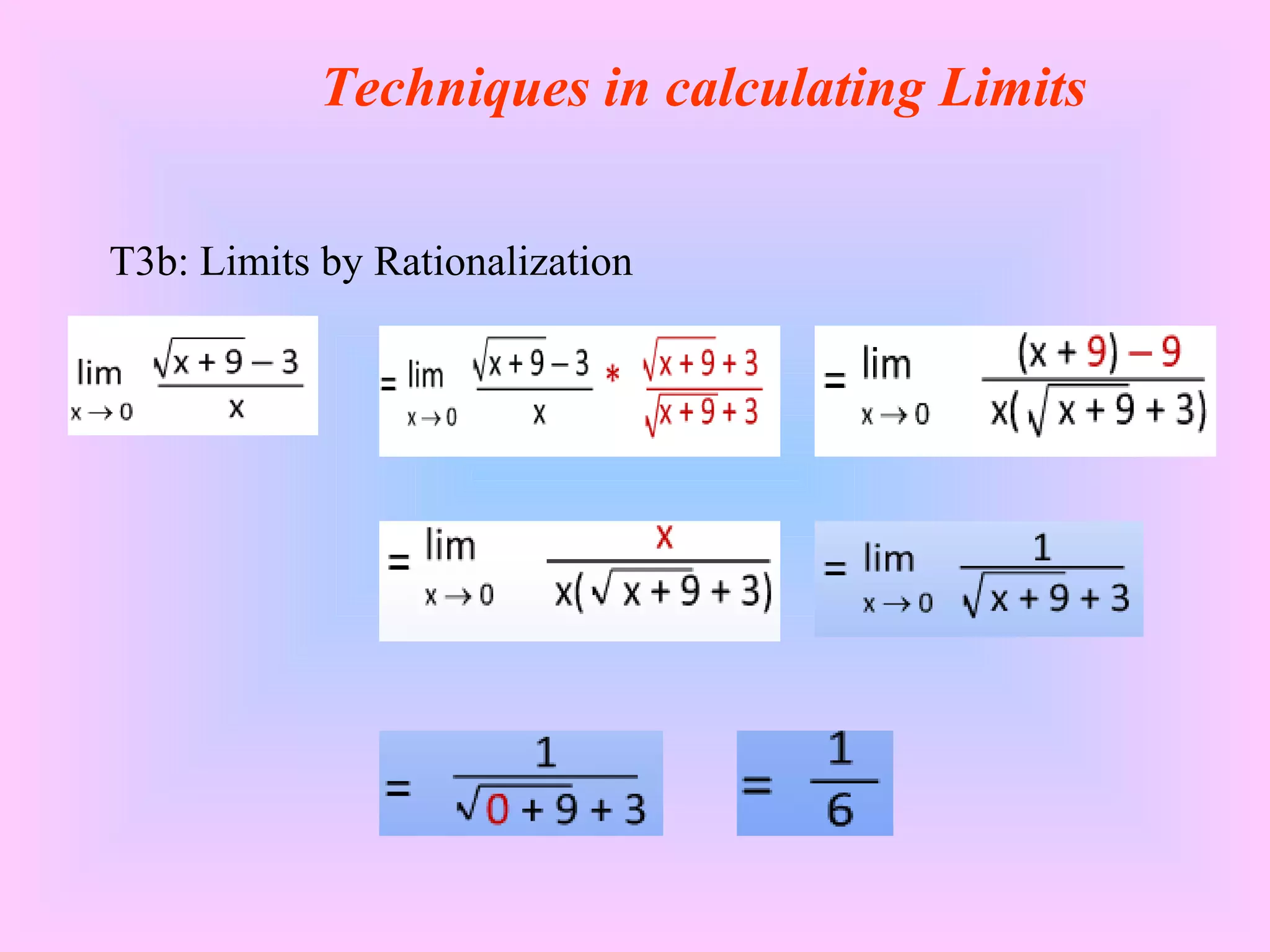 Limits | PPT