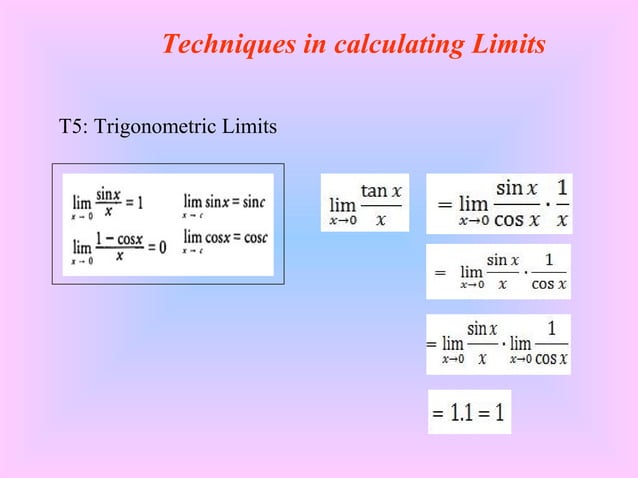 Limits | PPT | Physics | Science