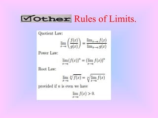 Limits | PPT
