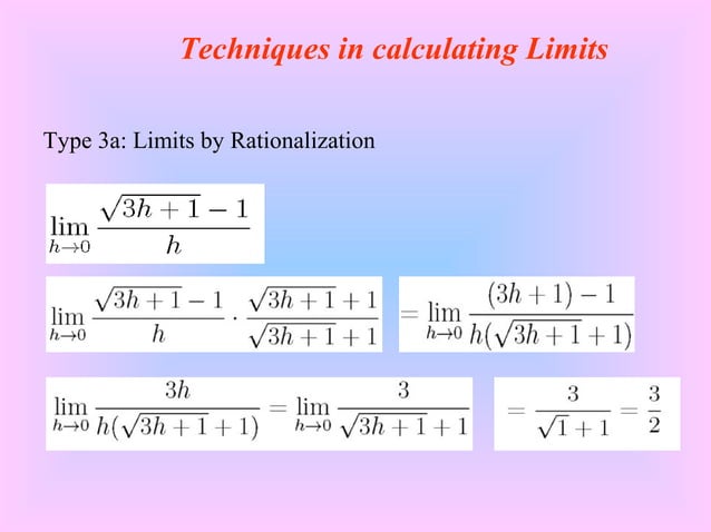 Limits | PPT | Physics | Science