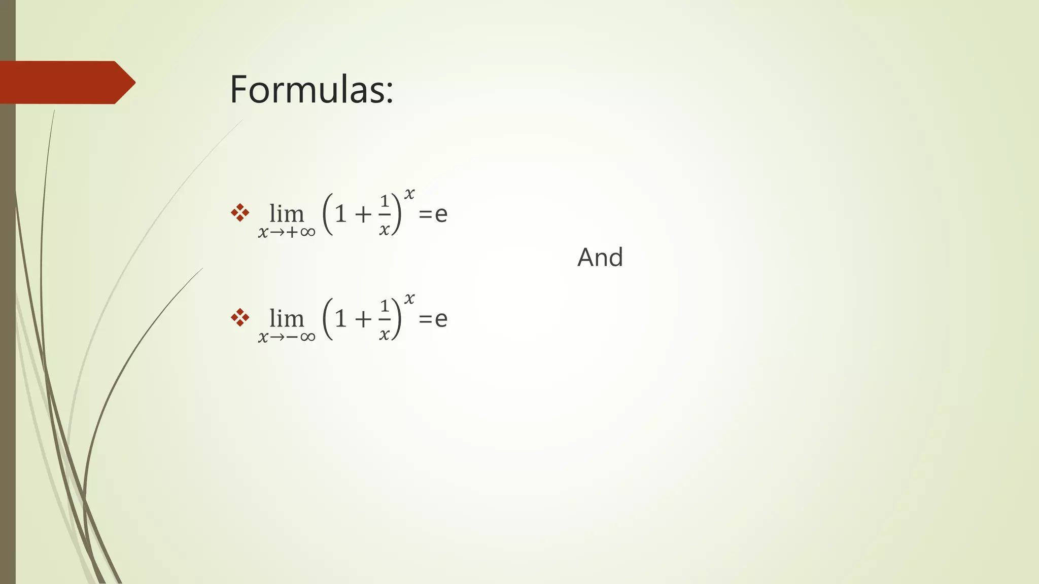 Limits and its theorem In Calculus | PPTX