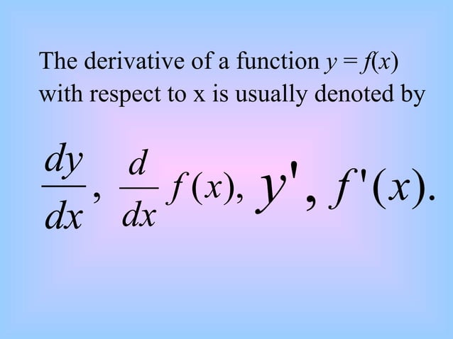 Limits And Derivative | PPT
