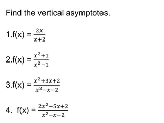 Limits-at-Infinity in Basic Calculus ppt | PPT