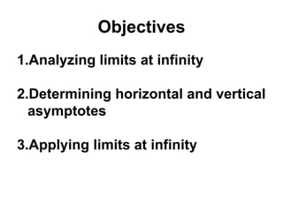 Limits-at-Infinity in Basic Calculus ppt | PPT