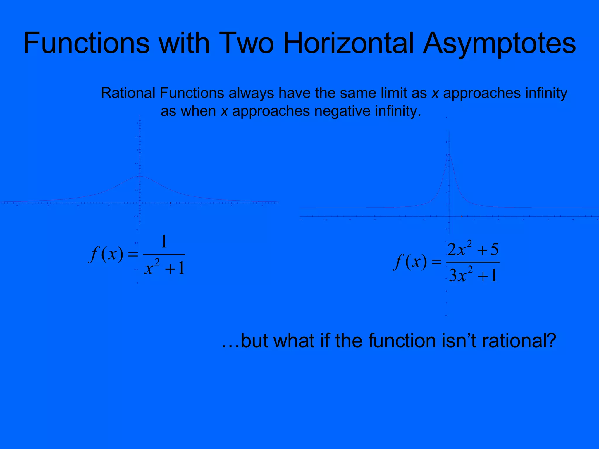 Limits At Infinity Part2 12 | PPT