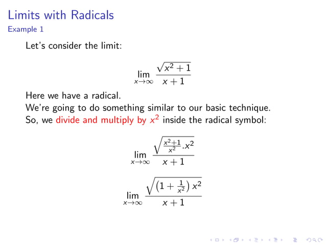 Limits Infinity 3 Ppt