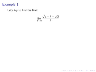 Limits by Rationalization | PDF