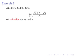 Limits by Rationalization | PDF | Physics | Science