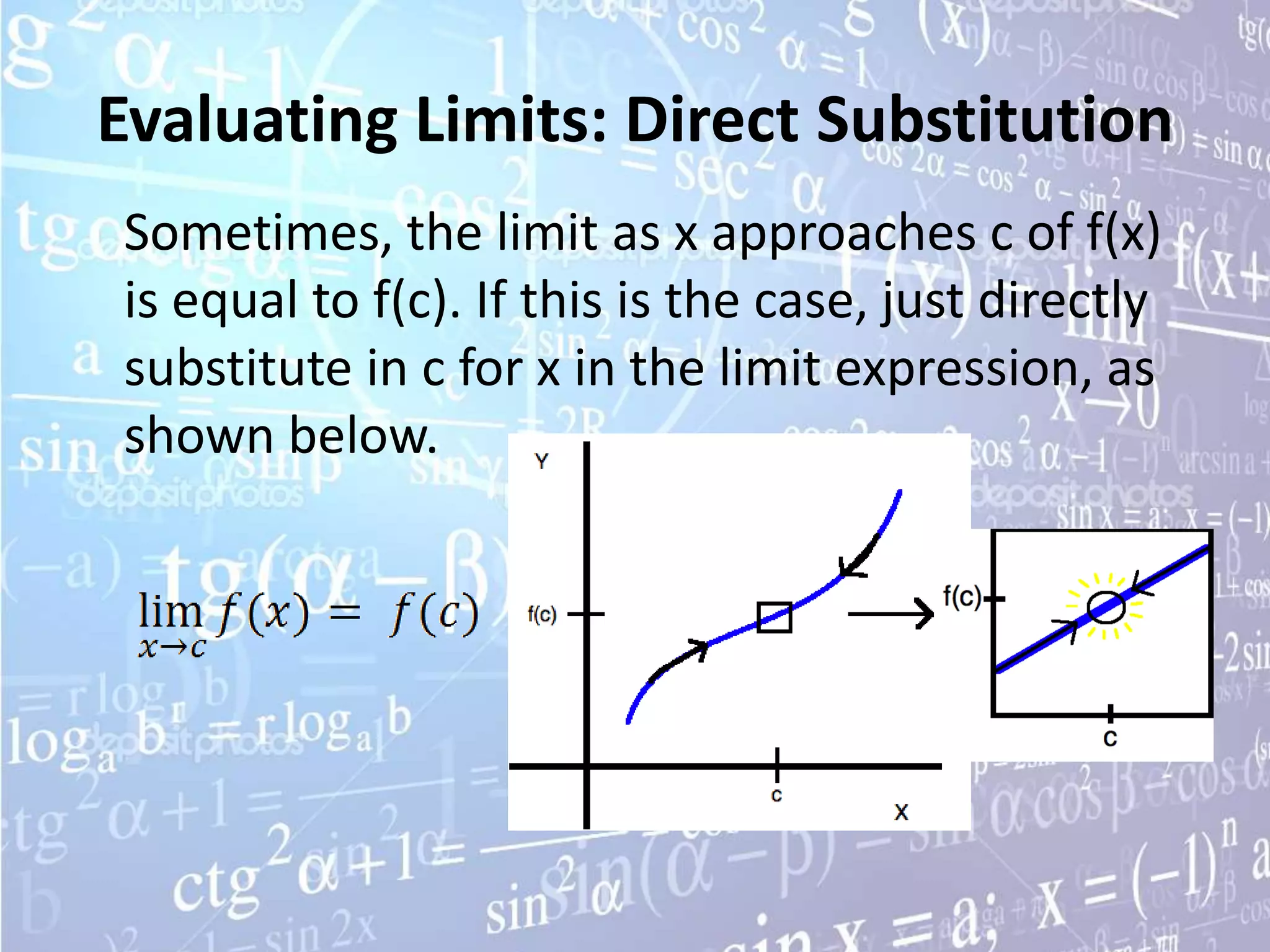 Limits and continuity powerpoint | PPTX