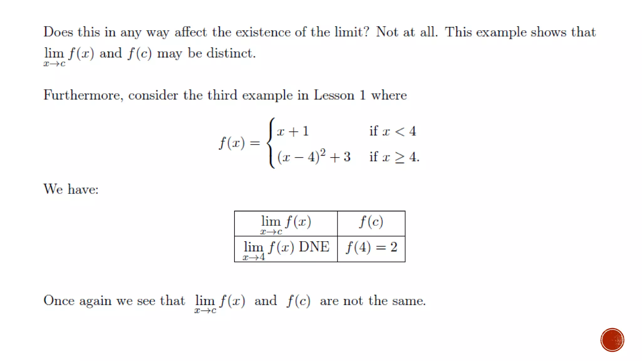 Limits of a Function | PDF