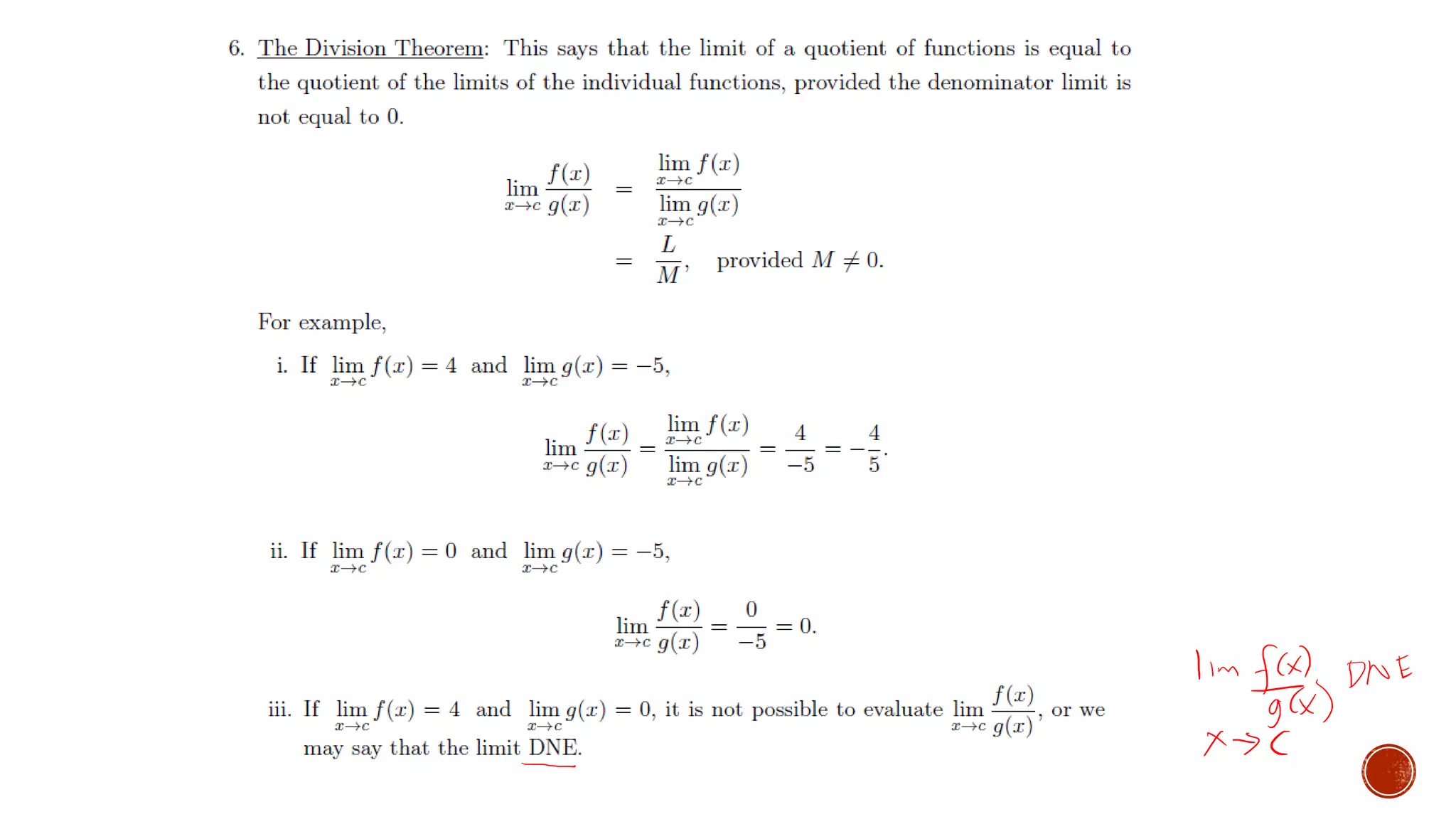 Limits of a Function | PDF
