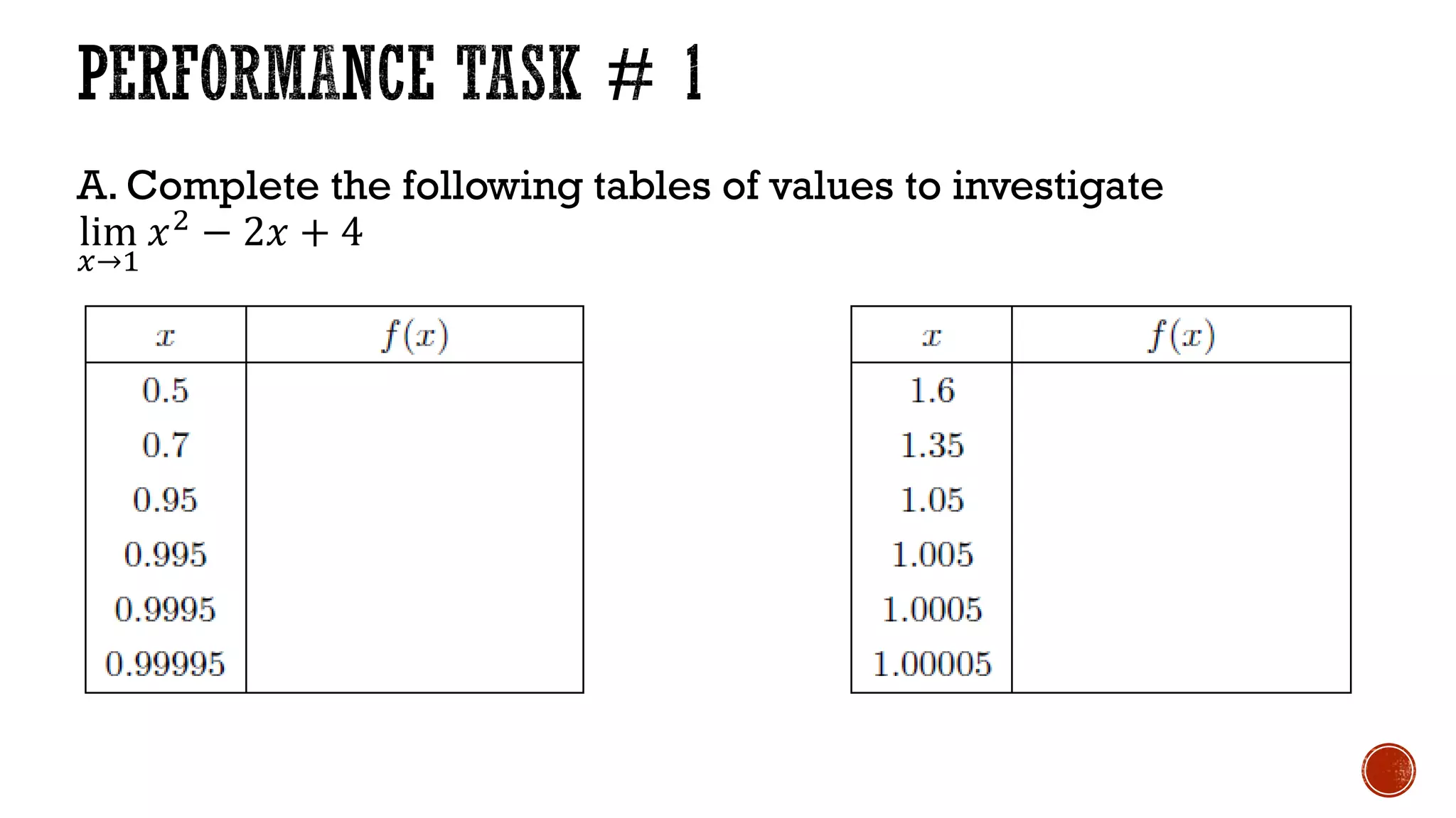 Limits of a Function | PDF