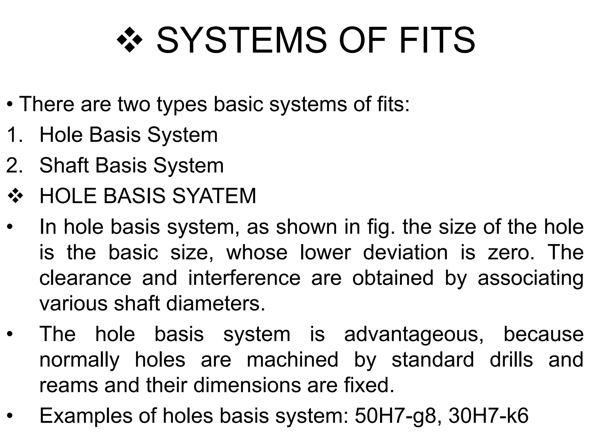 Limits and fits (machine design & industrial drafting ) | PPTX