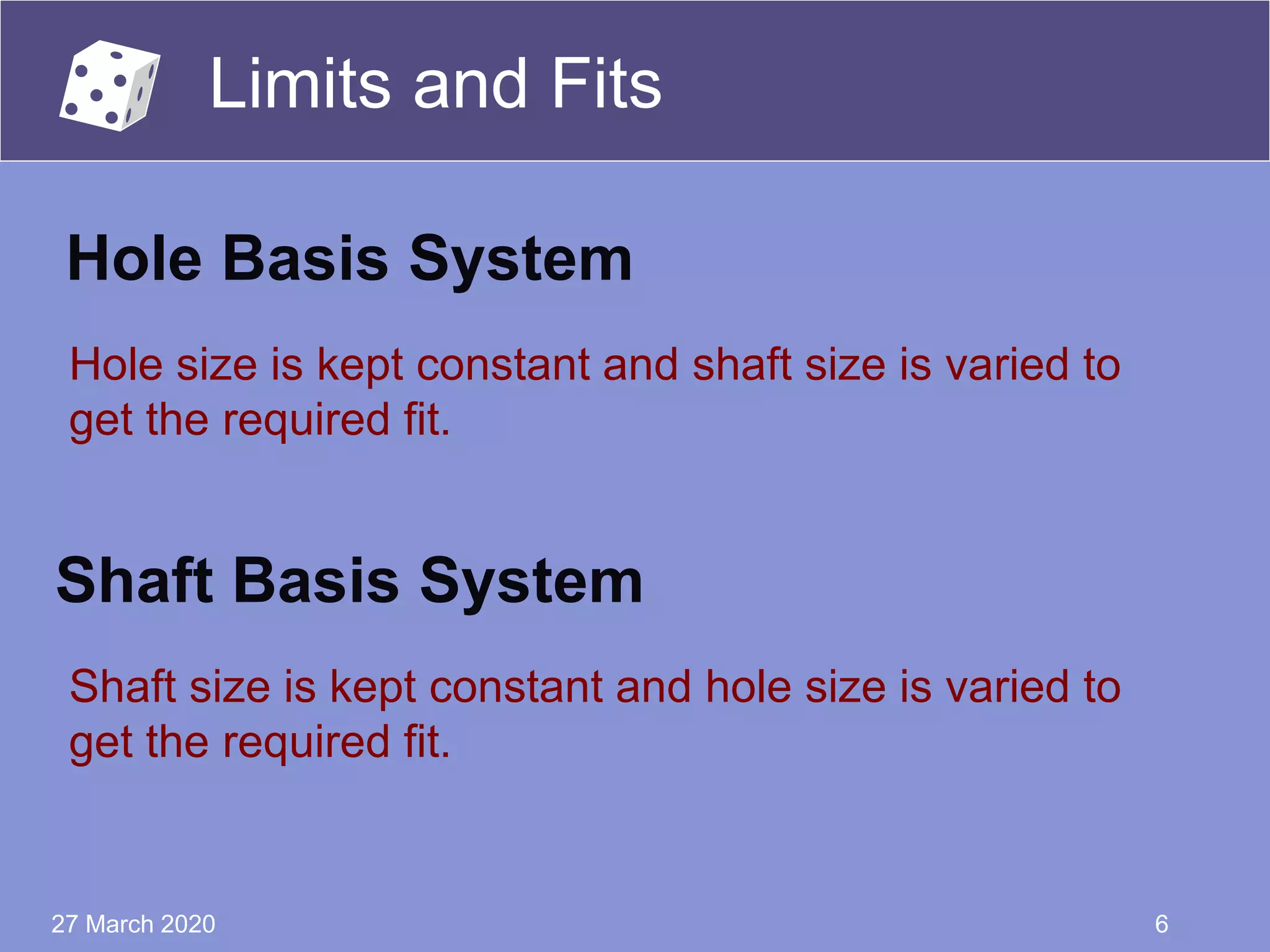 Limits and fits | PDF