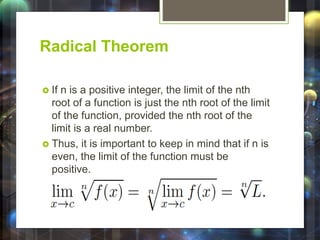 Limits, continuity, and derivatives | PPTX