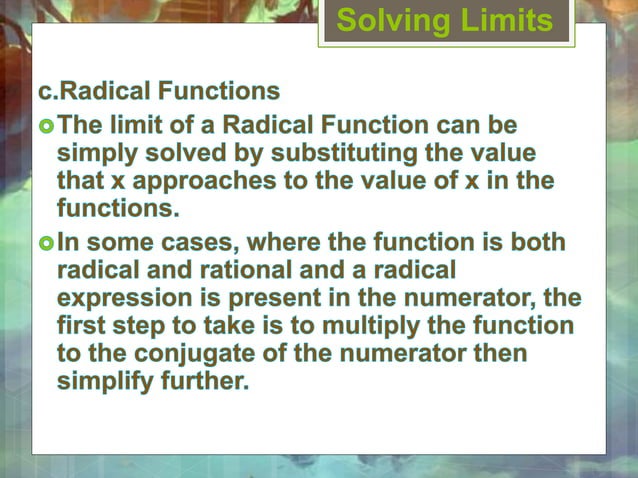 Limits, continuity, and derivatives | PPTX | Physics | Science