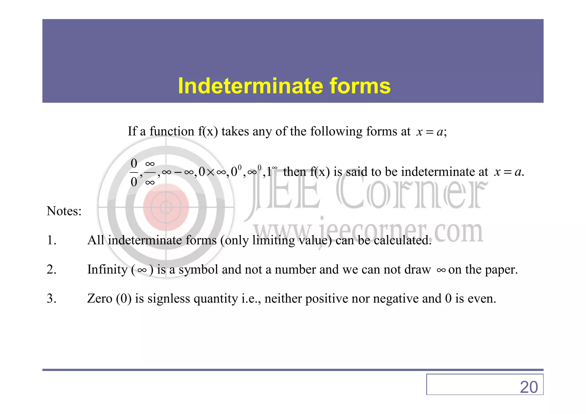 Limits Continuity And Differentiation Theory Pdf