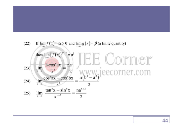 Limits Continuity And Differentiation Theory Pdf