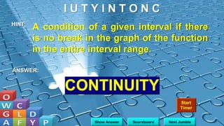 the introduction to limits, rules of limits | PPT