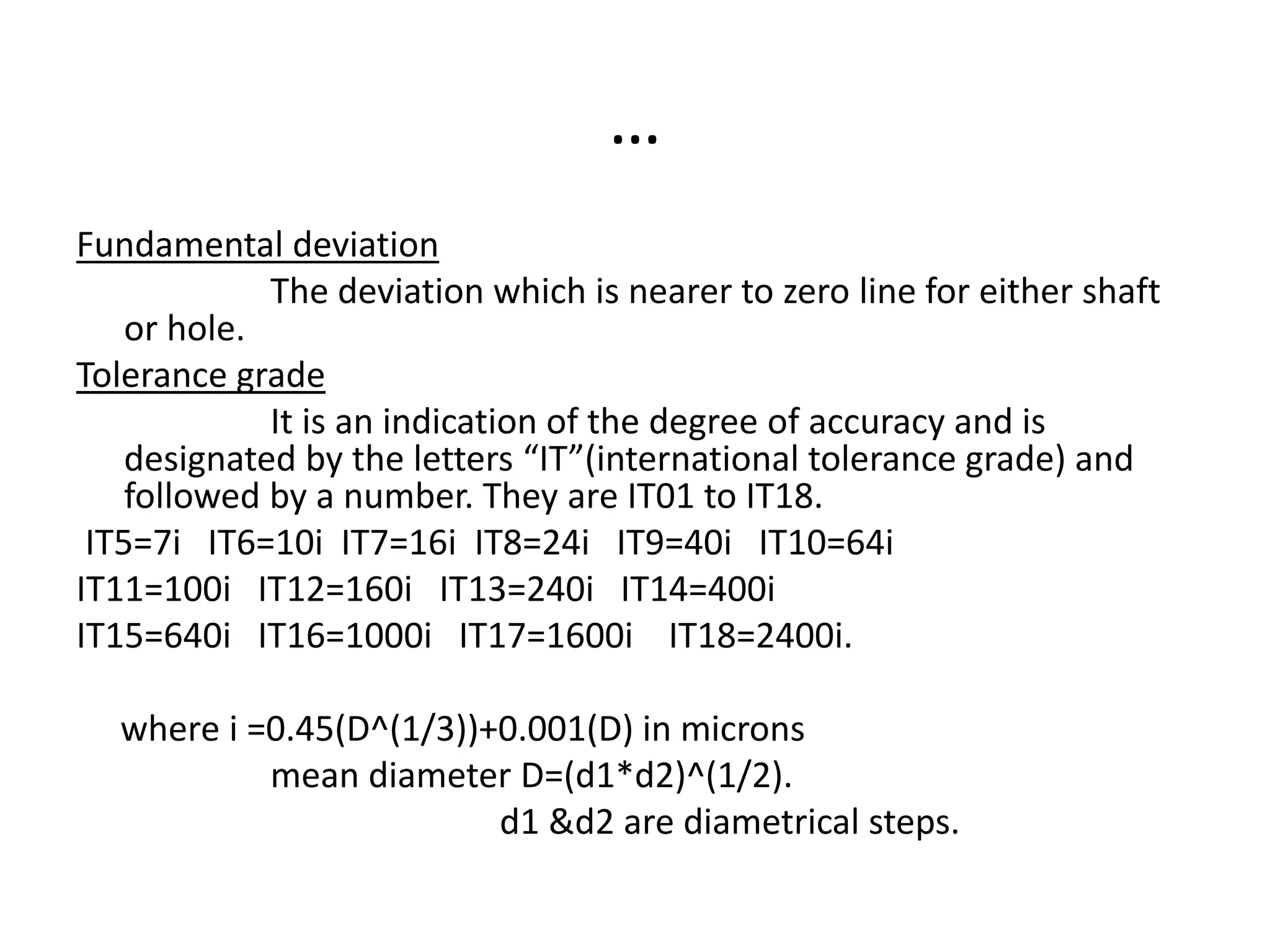 Limits,fits and tolerances | PPTX