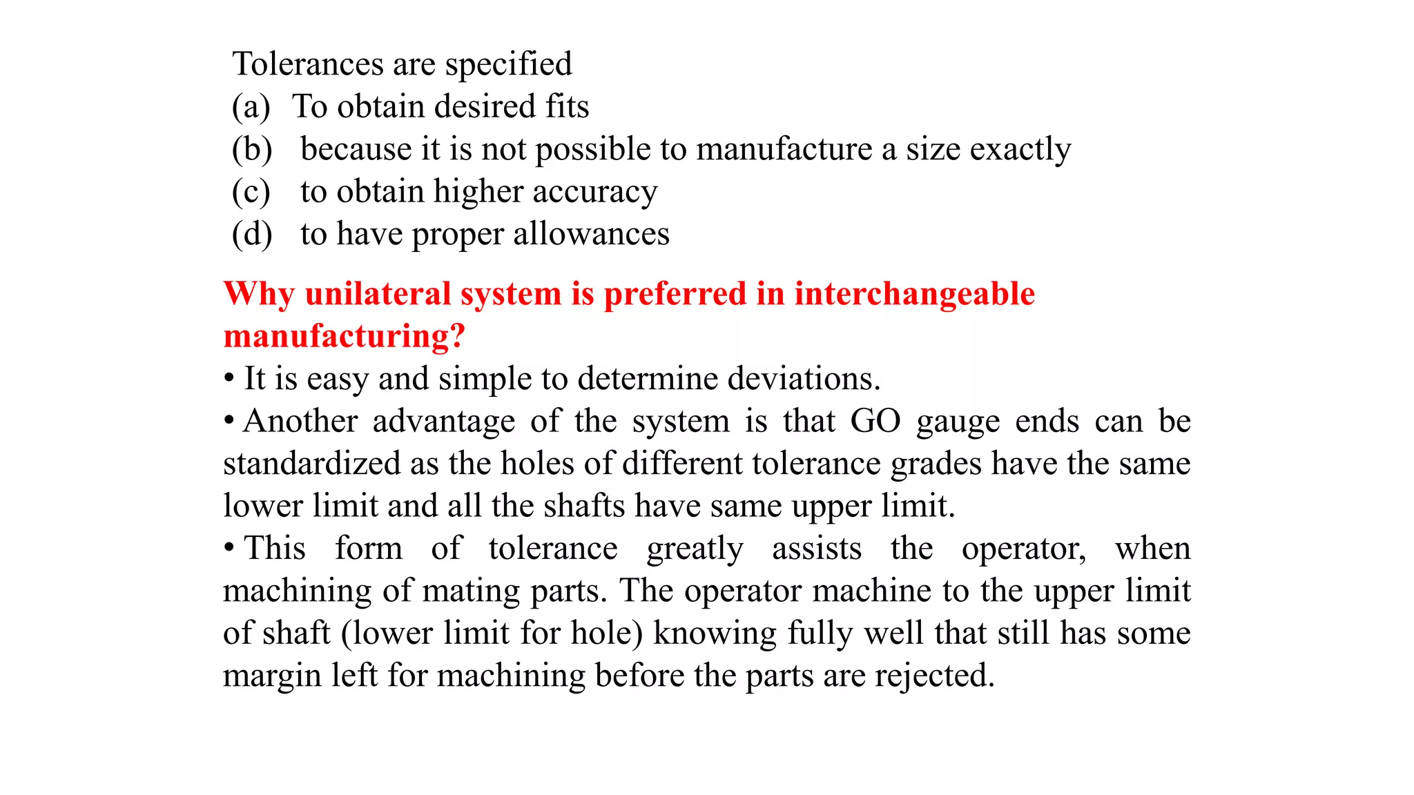 Limits, fits and tolerances | PPTX