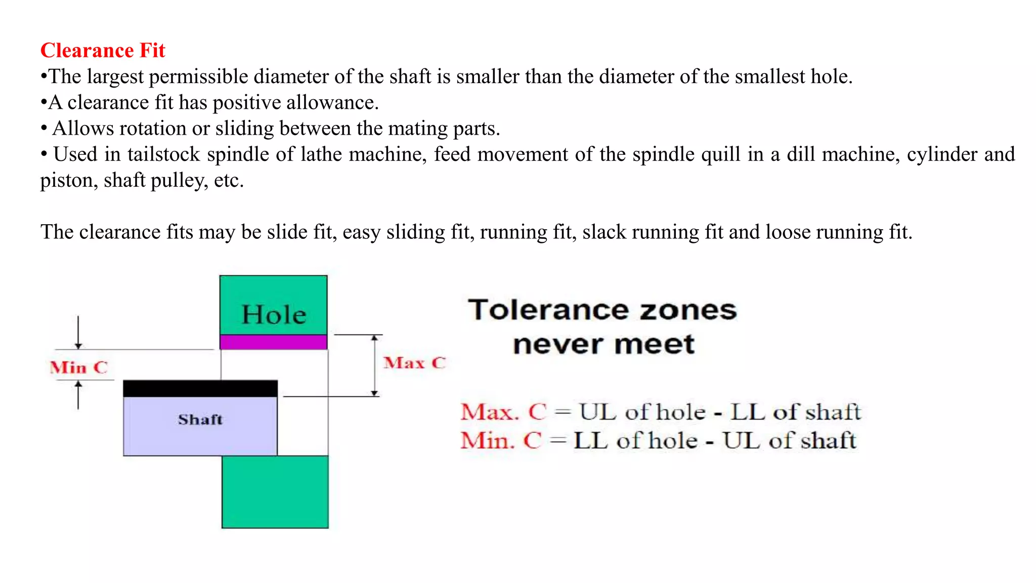 Limits, fits and tolerances | PPTX