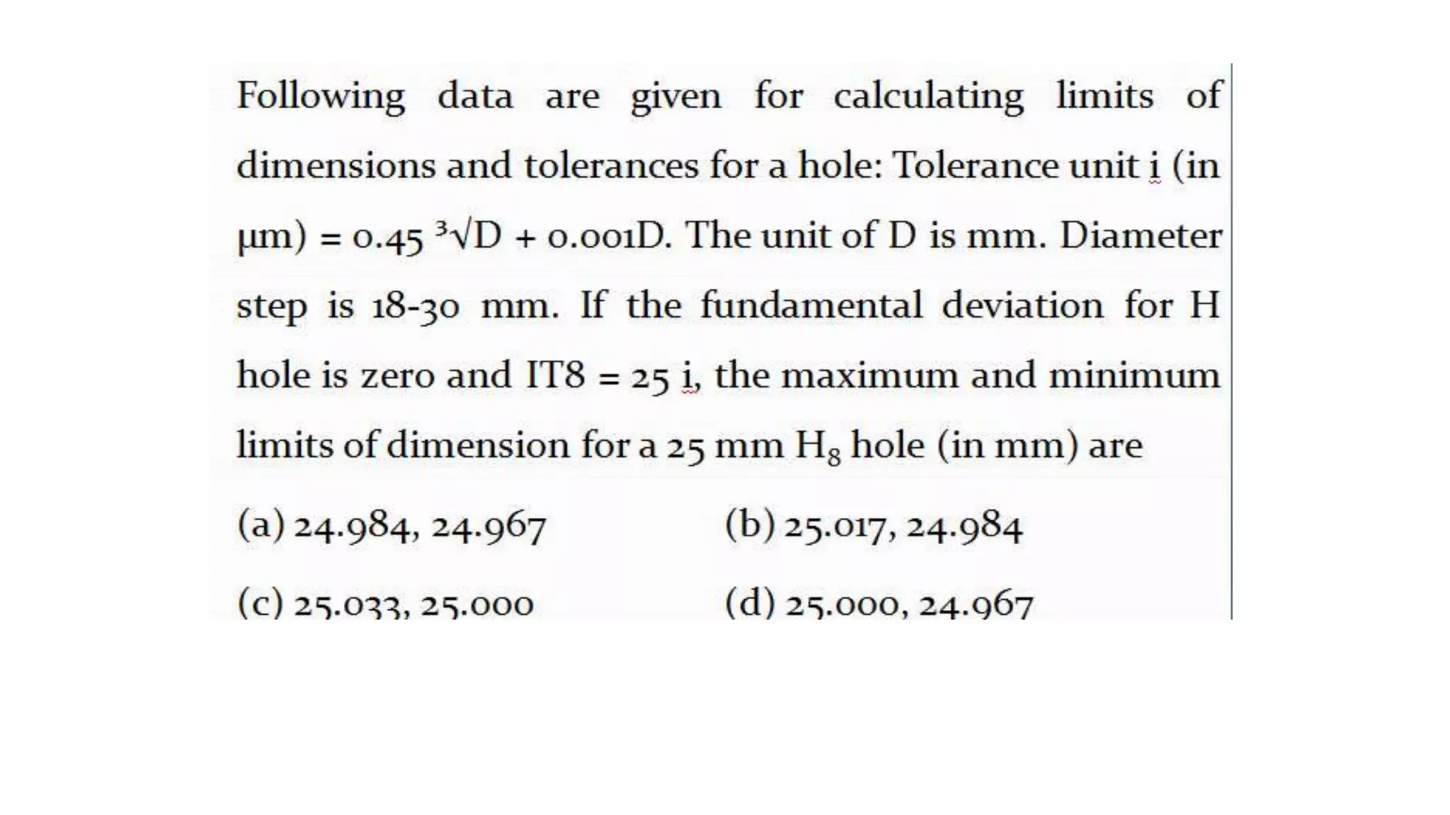 Limits, fits and tolerances | PPTX