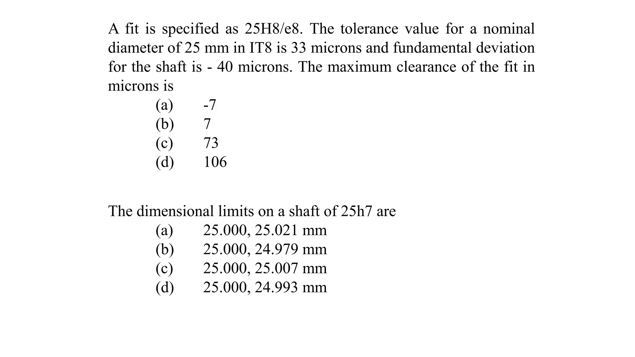 Limits, fits and tolerances | PPTX