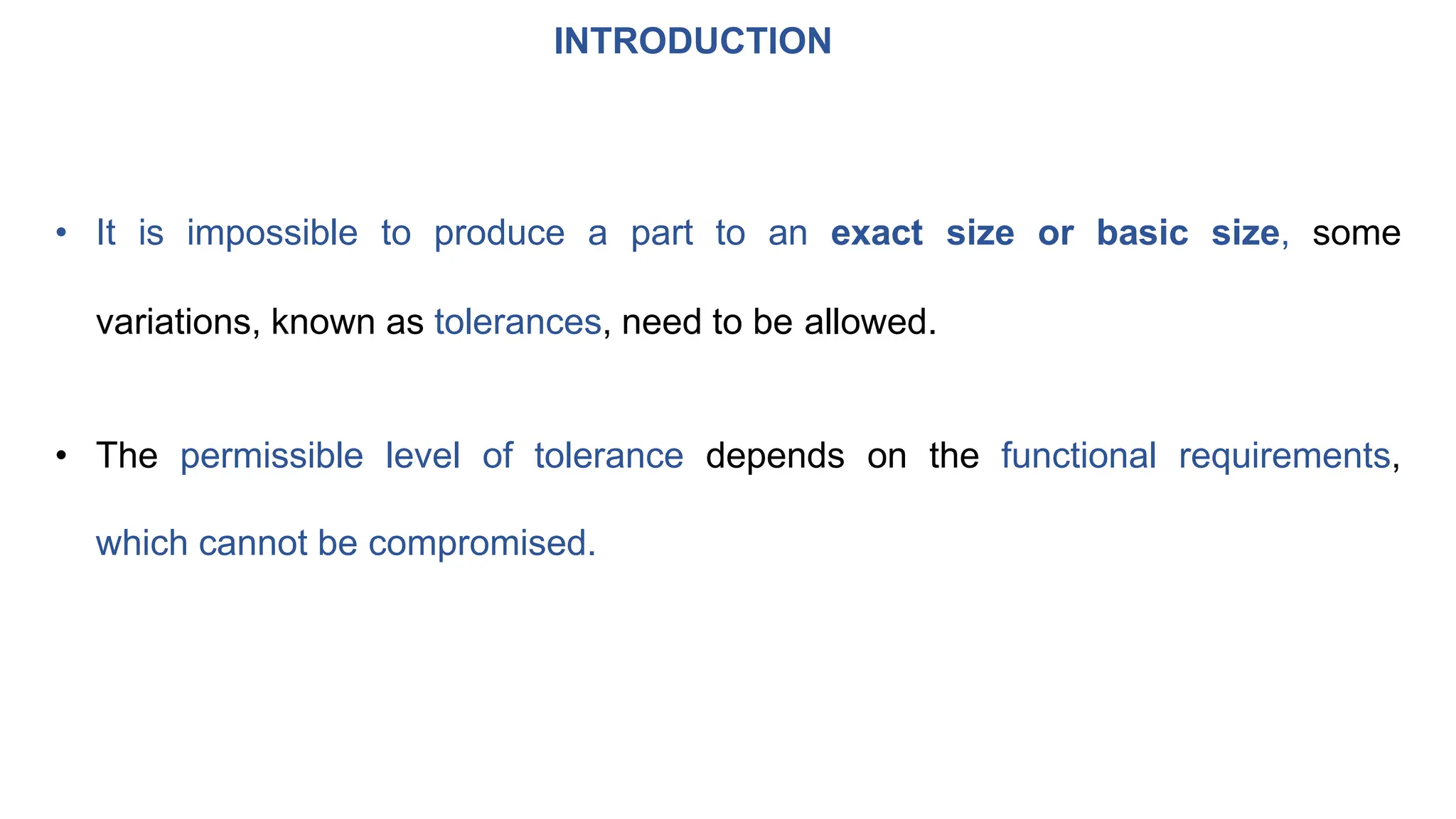 chapter-5 Limits, classification Fits and Tolerances. | PPTX