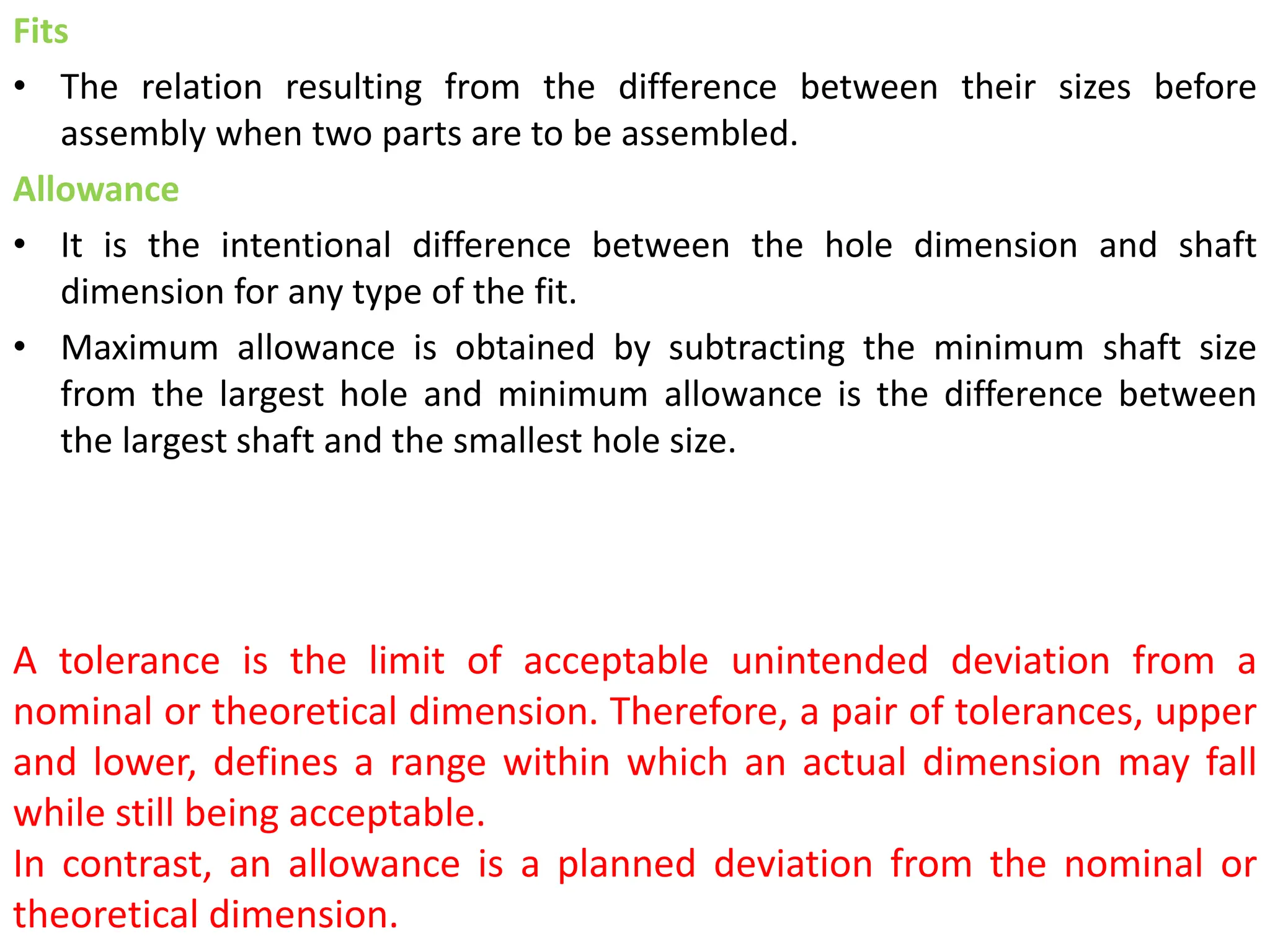 Limits Fits and Tolerances ppt.pdf . | PDF
