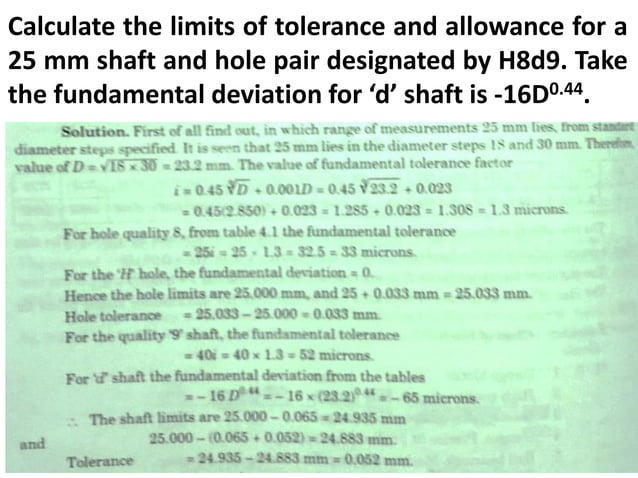 Limits Fits and Tolerances ppt.pdf . | PDF