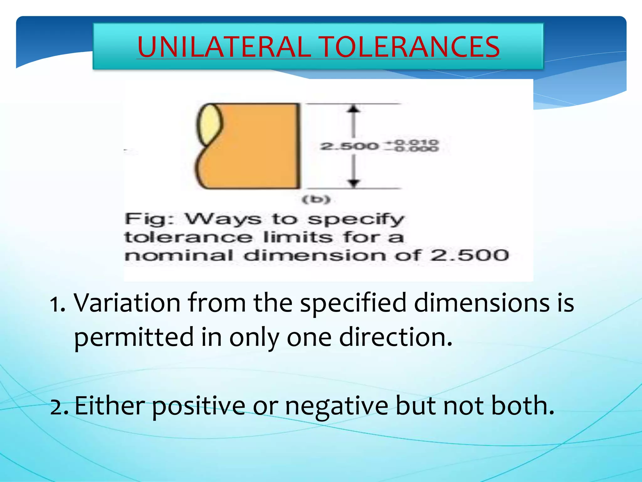Limits fits tolerance and surface roughness | PPTX