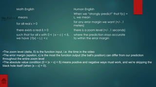 Limits and their applications | PPT