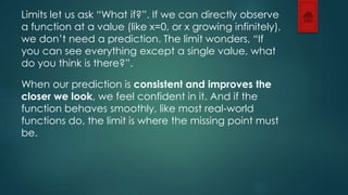 Limits and their applications | PPT