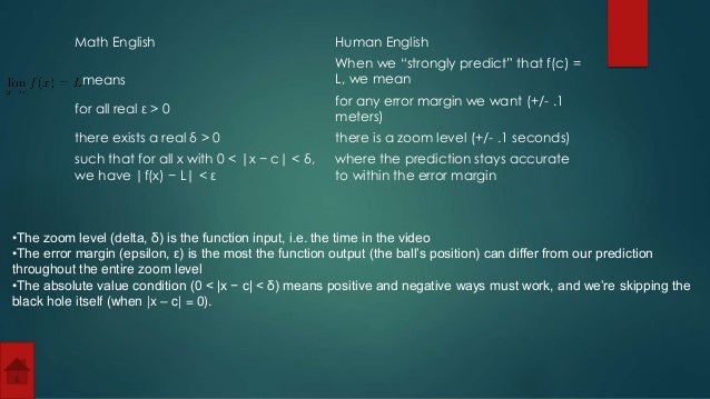 Limits and their applications