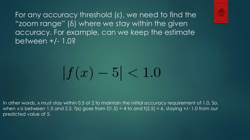 Limits and their applications