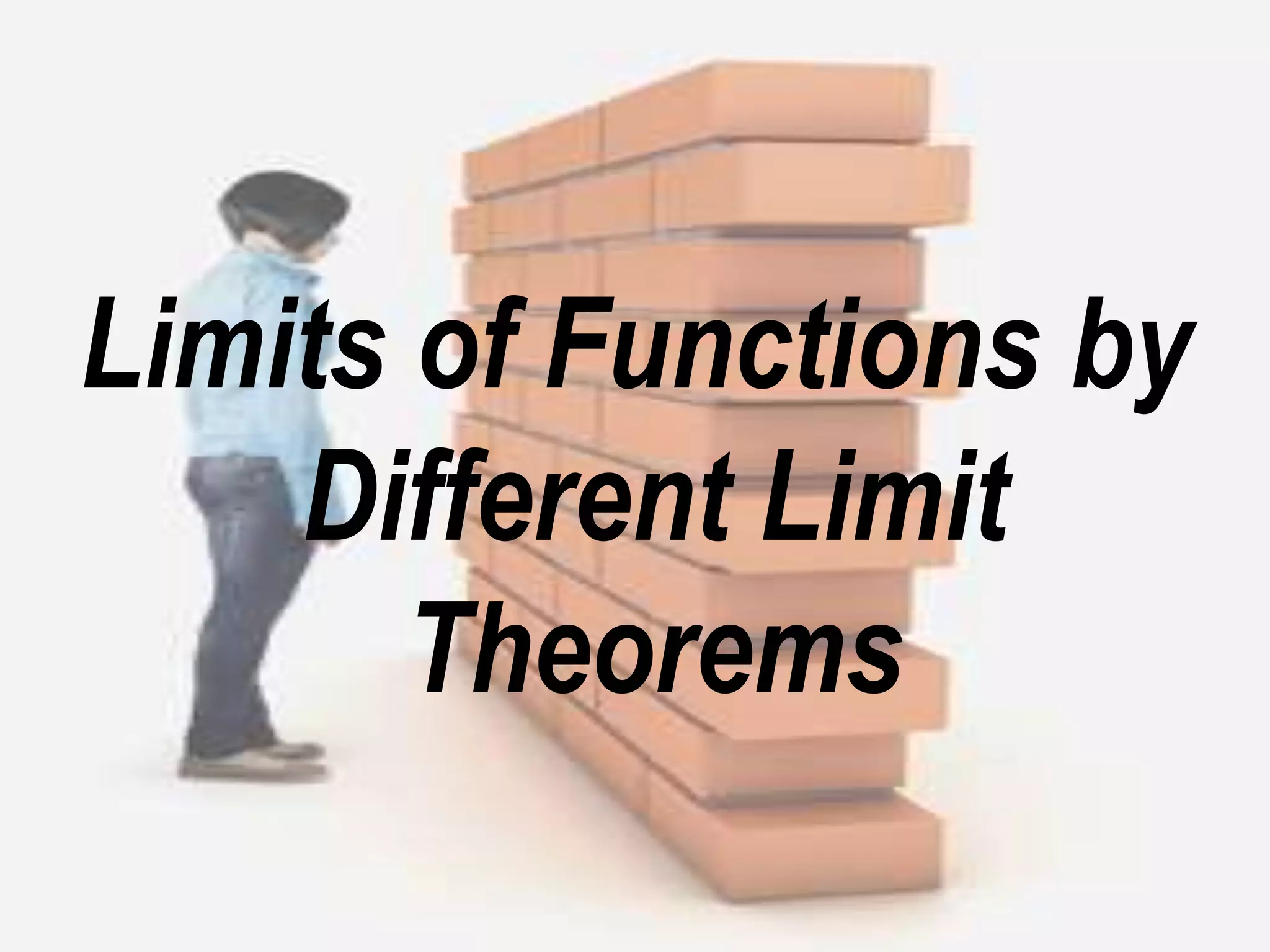 Limits of function | PPTX