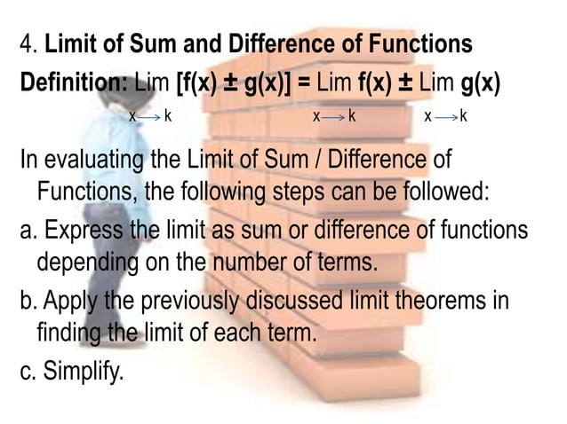 Limits of function | PPTX