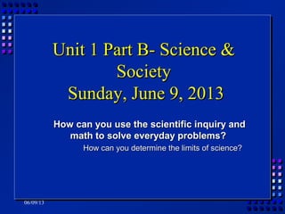 Limits of science | PPT