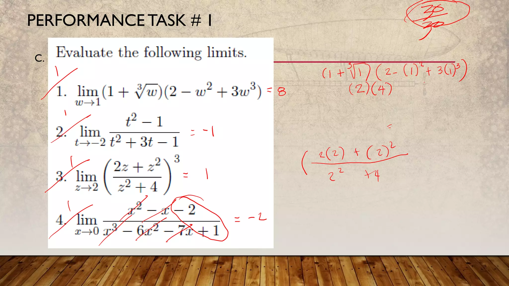 Limits of some transcendental functions | PDF