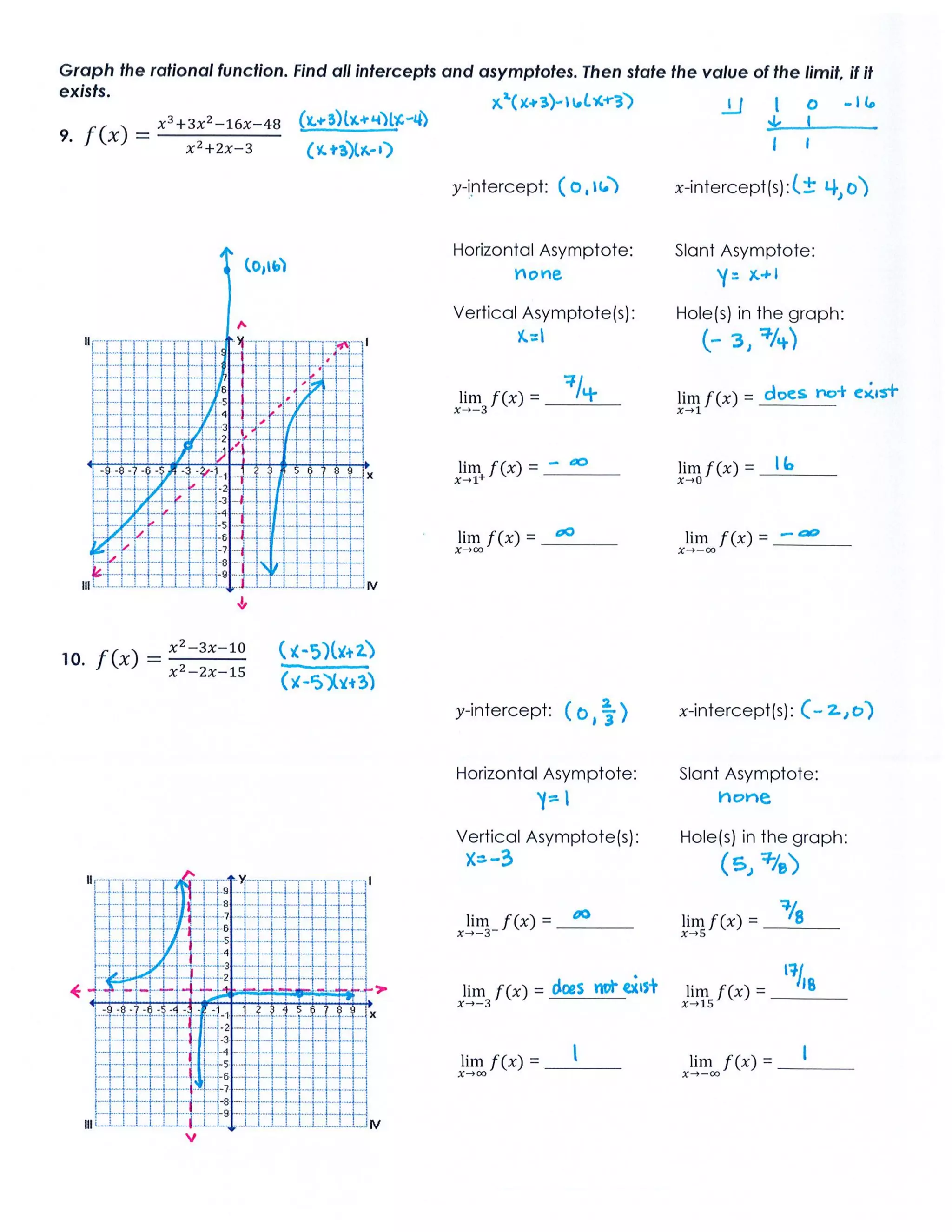 Limits Quiz ReVIEW SOLUTION KEY.pdf