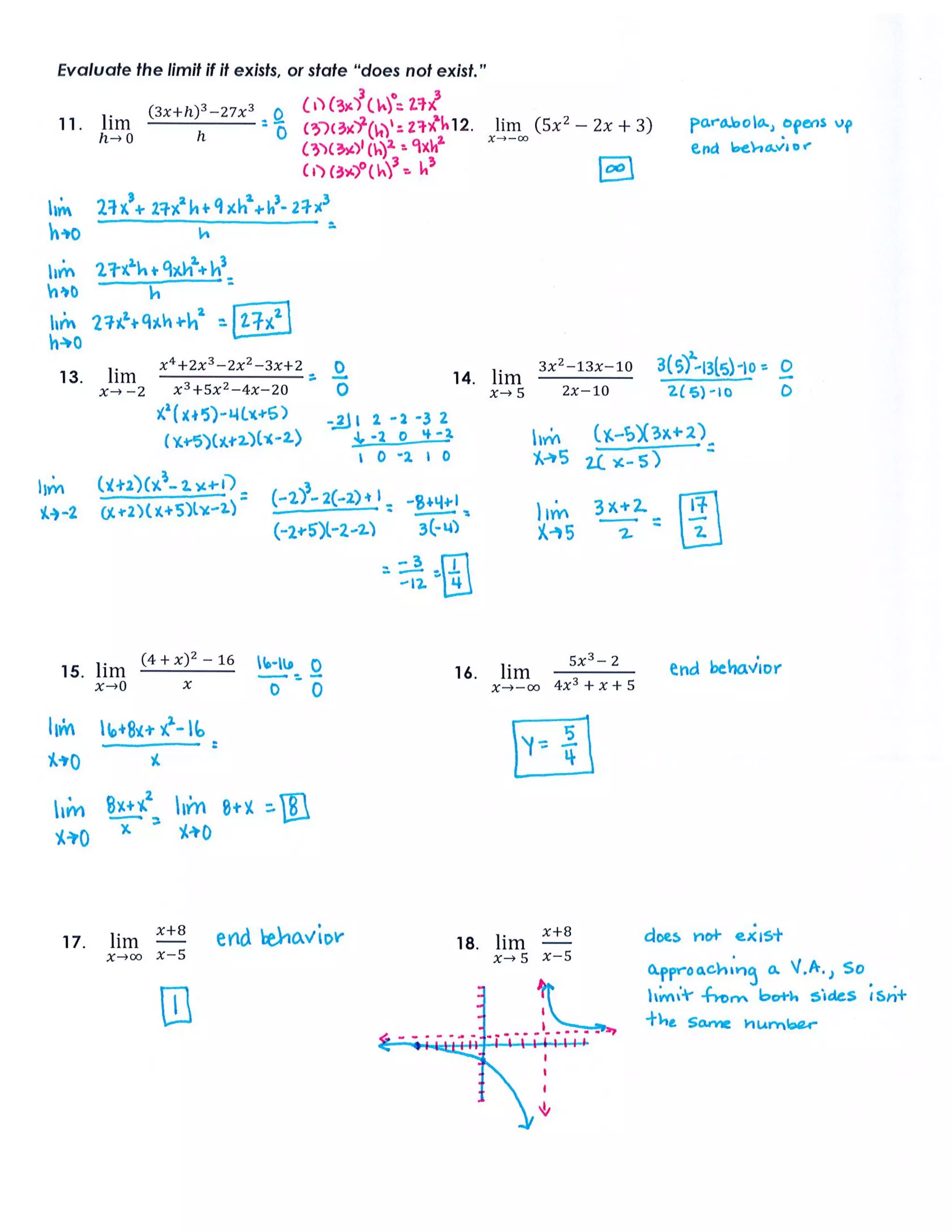 Limits Quiz ReVIEW SOLUTION KEY.pdf
