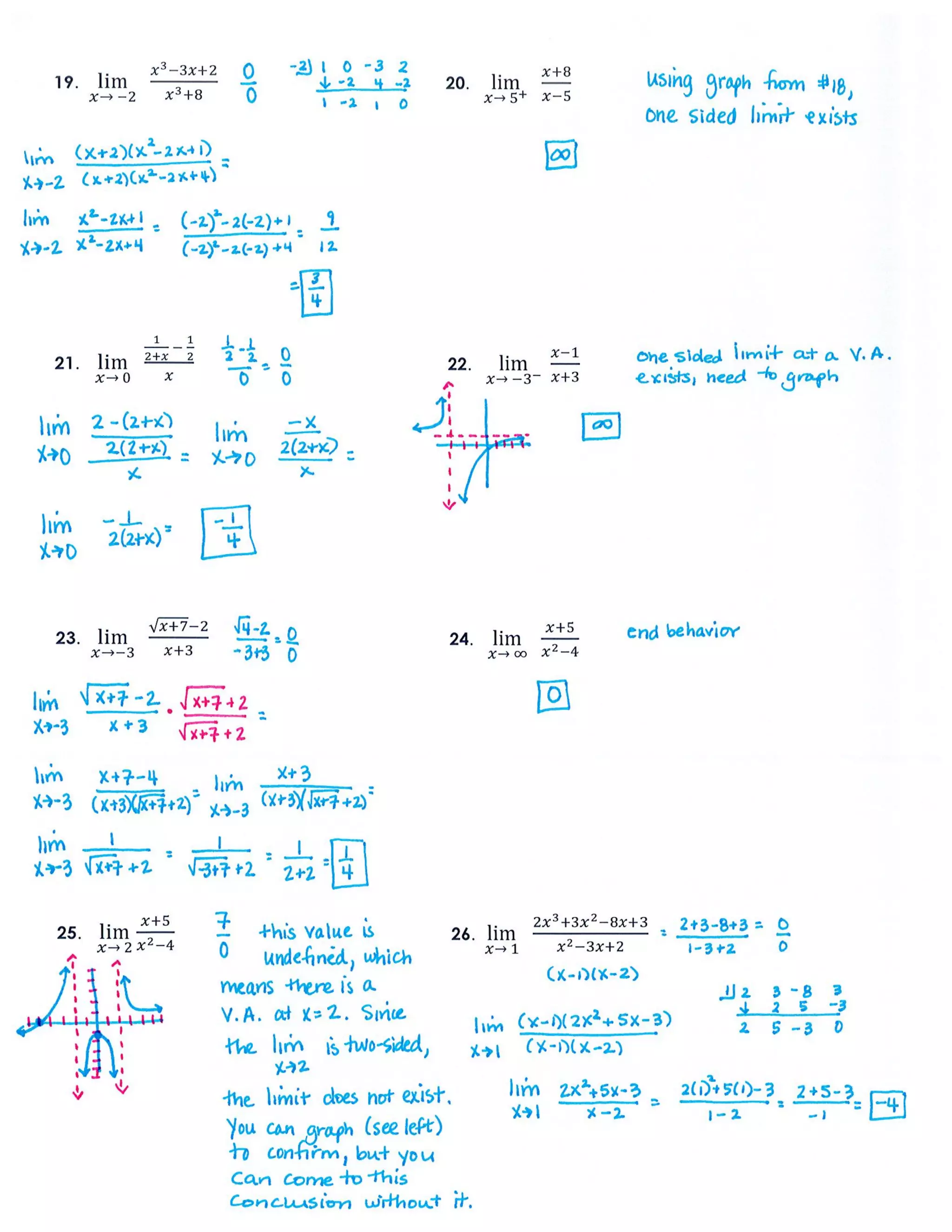 Limits Quiz ReVIEW SOLUTION KEY.pdf